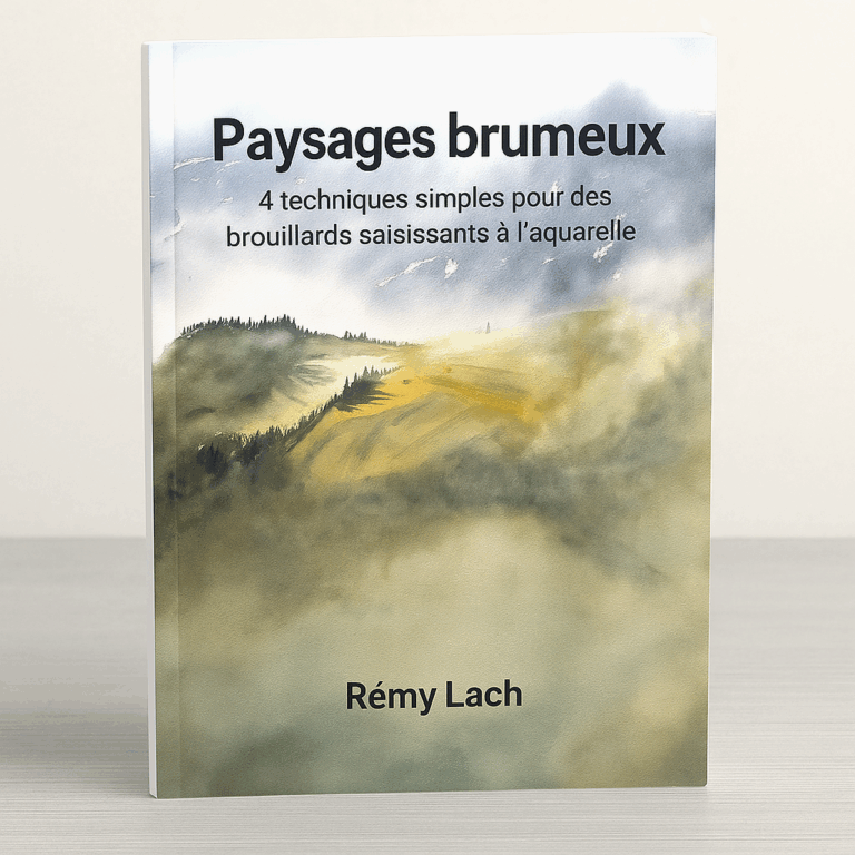 Ebook-paysages brumeux - Aquarelle Remy Lach